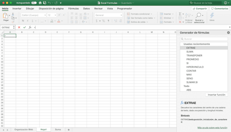 ¿Qué es una función en Excel? Detalles y ejemplos - La Fórmula de Excel