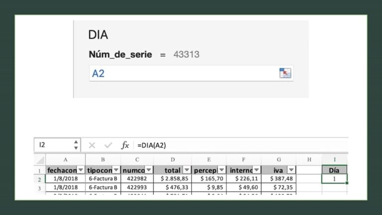 Función Mes en Excel - La Fórmula de Excel
